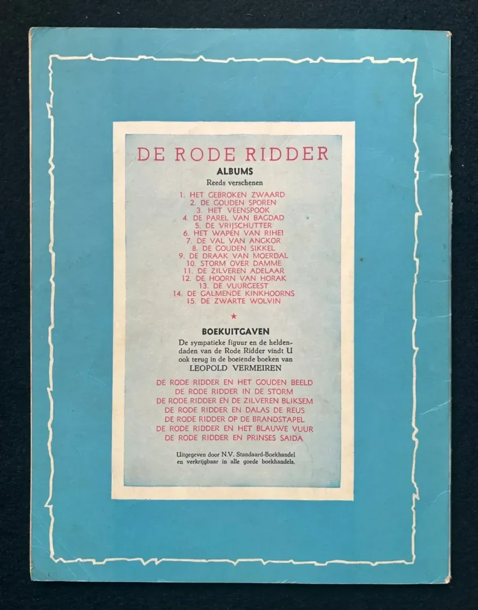 De Rode Ridder 13 - De zwarte wolvin -1963- - Avontuur