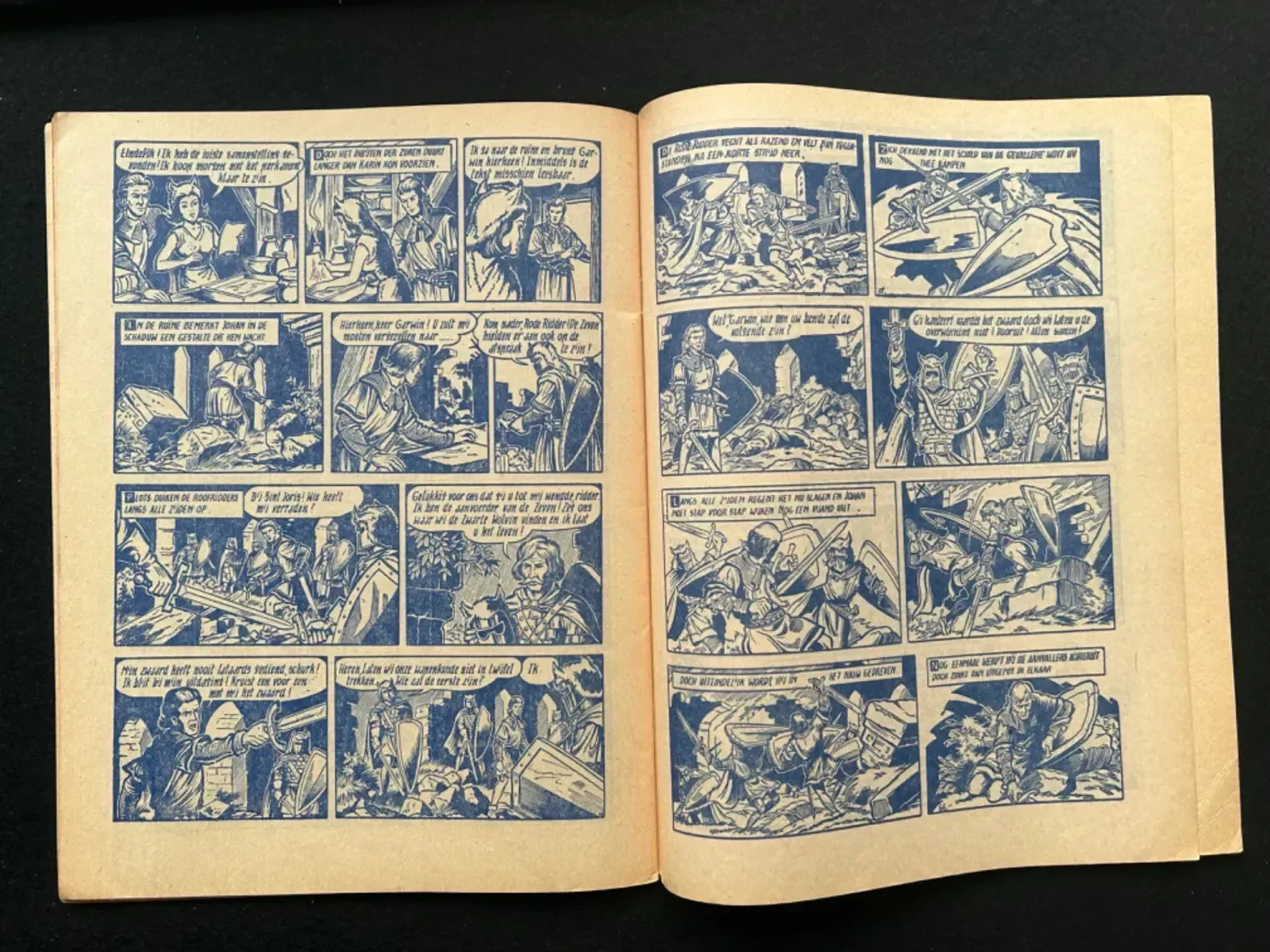 De Rode Ridder 13 - De zwarte wolvin -1963- - Avontuur